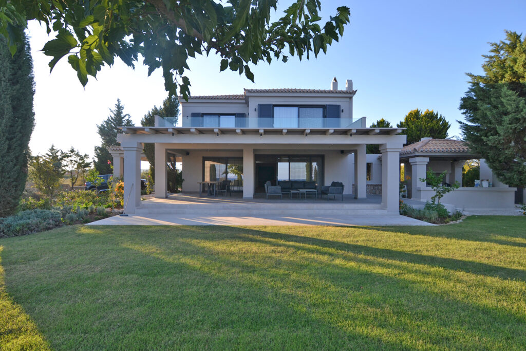 Villa Aerial in Porto Heli - for sale by Golden Land Goutos